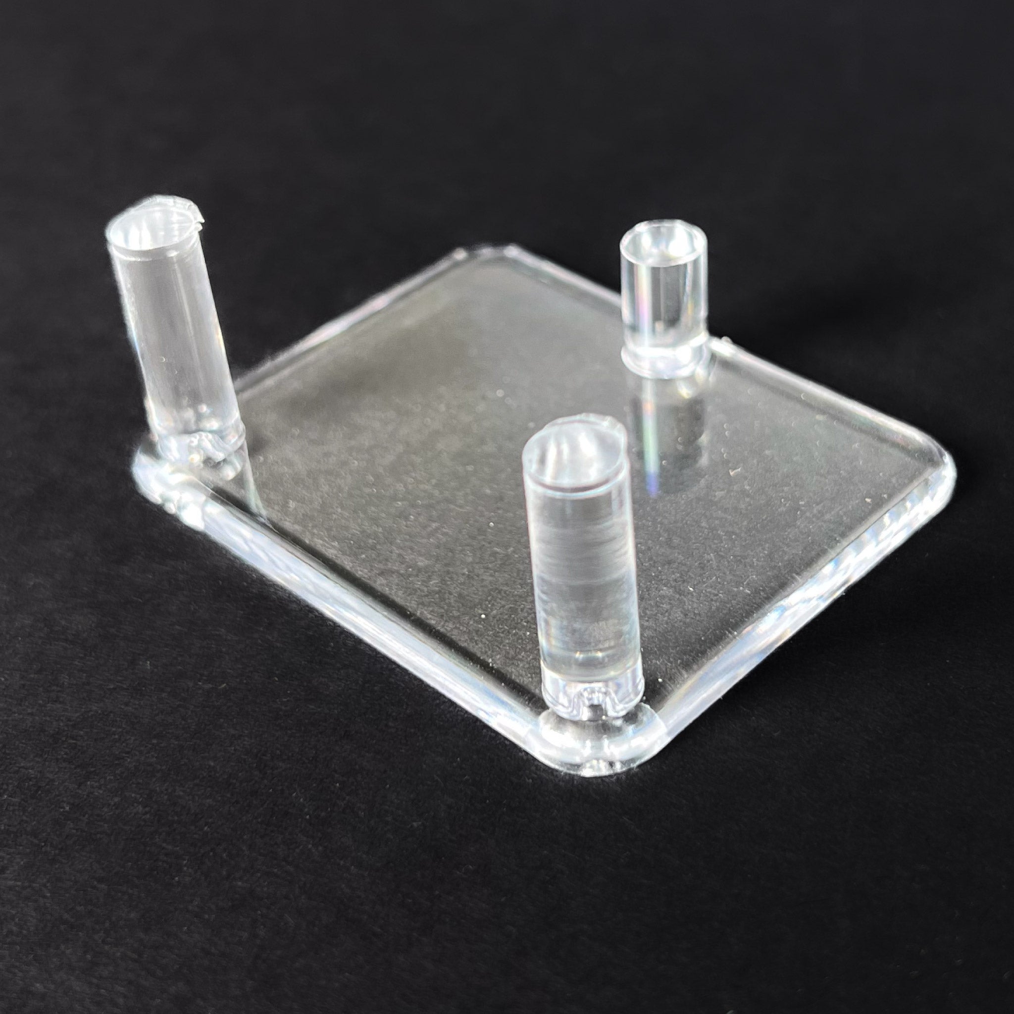 Stand A2 | Clear Acrylic 3 Prong Display Stand for Mineral Display ...